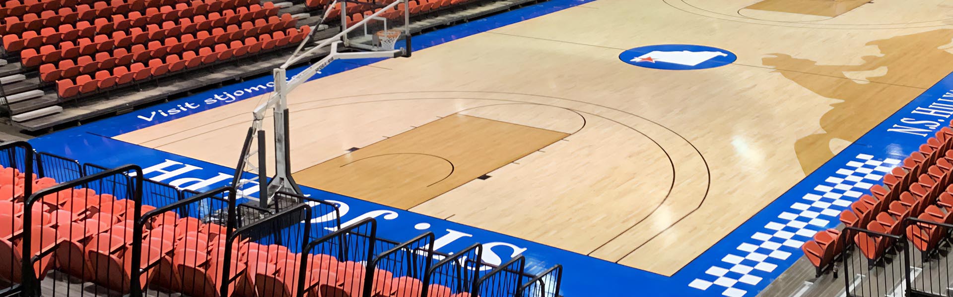 N.S Hillyard Recognized with New Basketball Court at St. Joseph Civic Arena